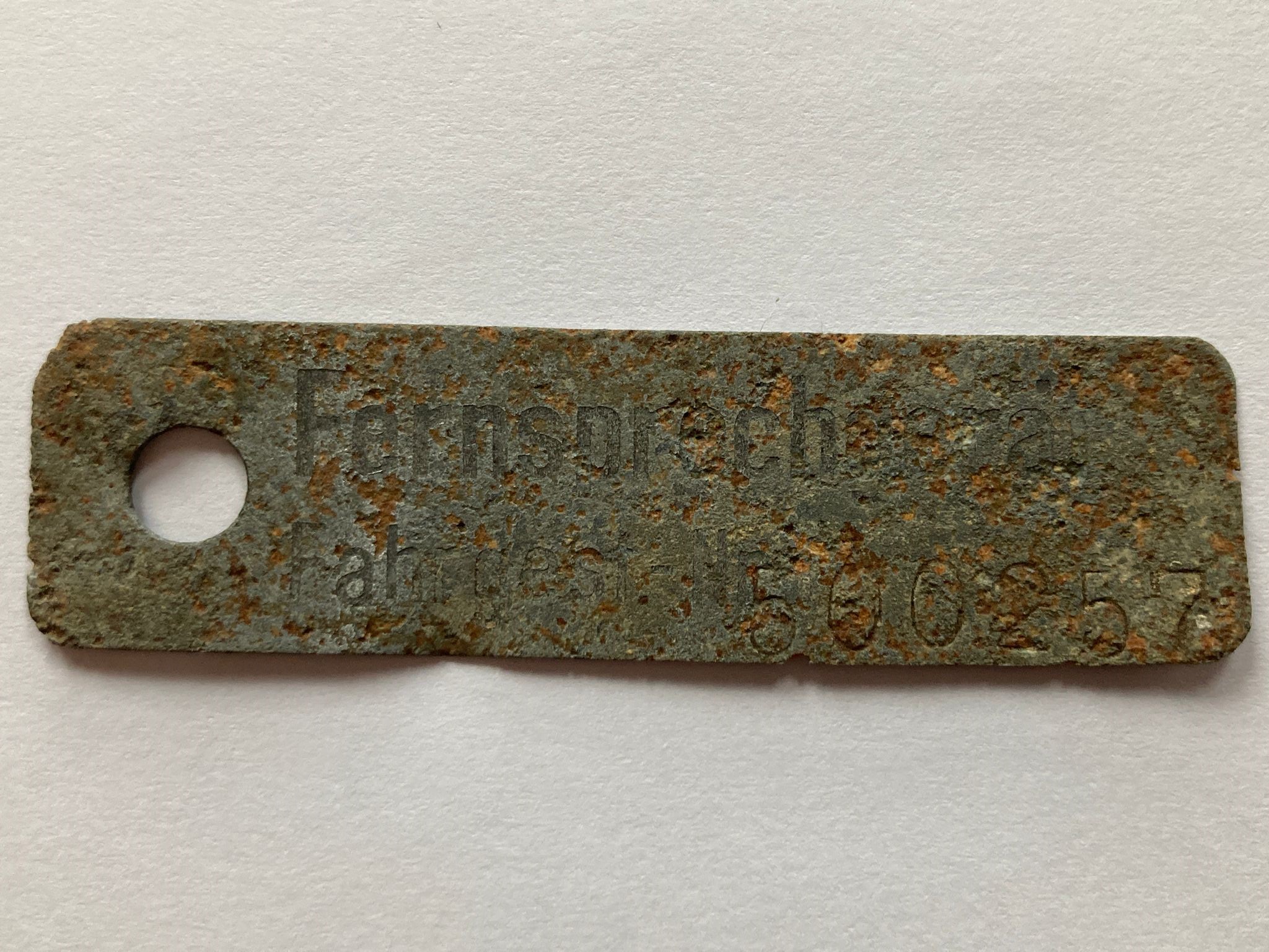 German Vehicle Keyholder From Rzhev Narwa1944